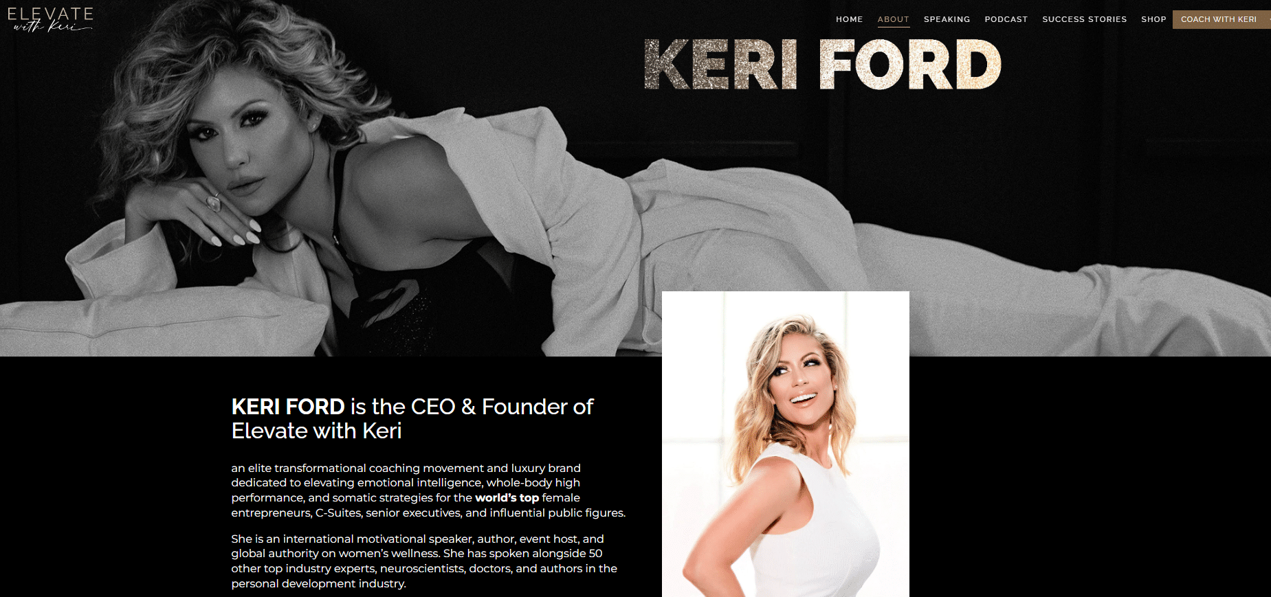 About - Elevate with Keri